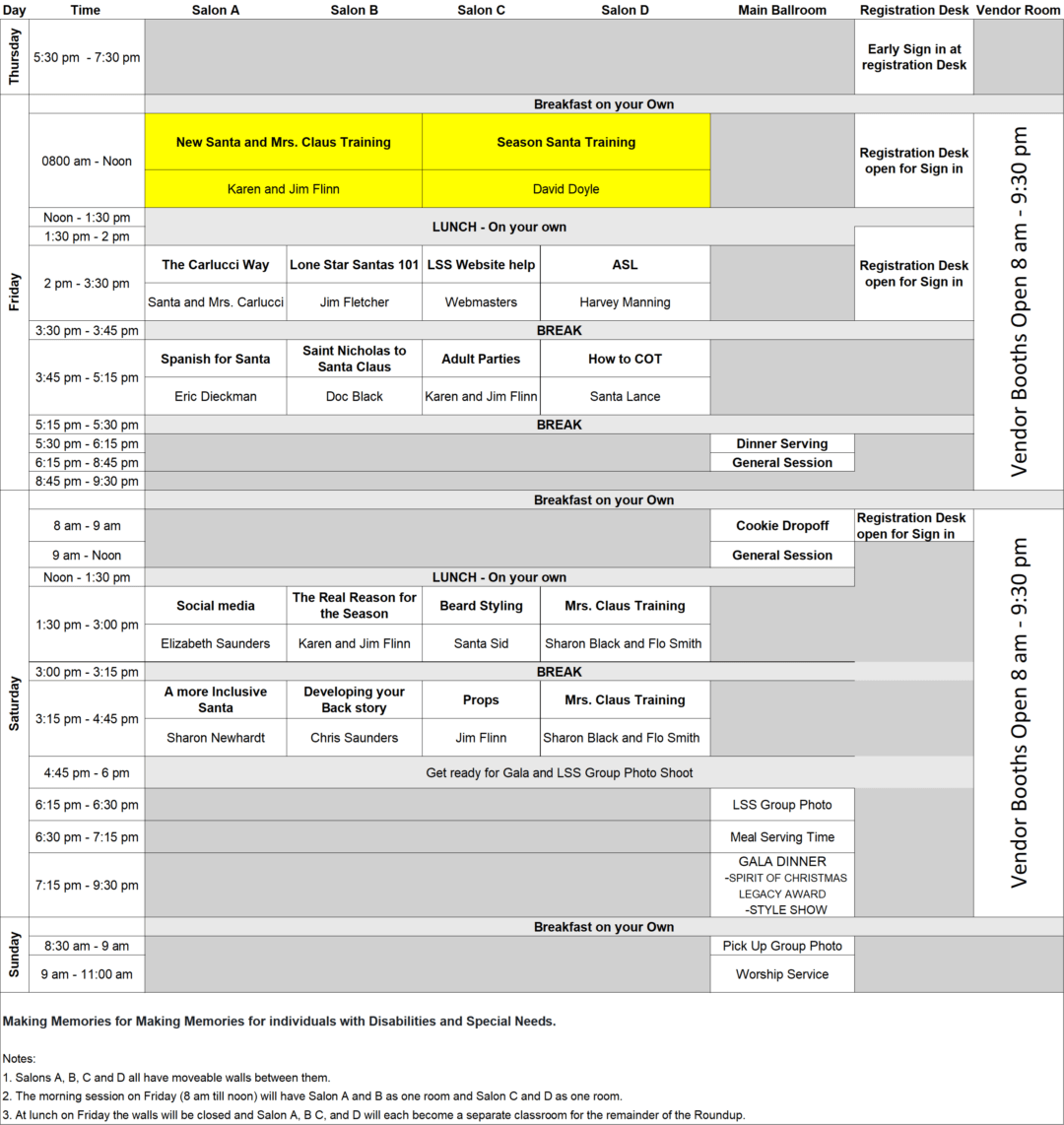 Roundup - Lone Star Santas